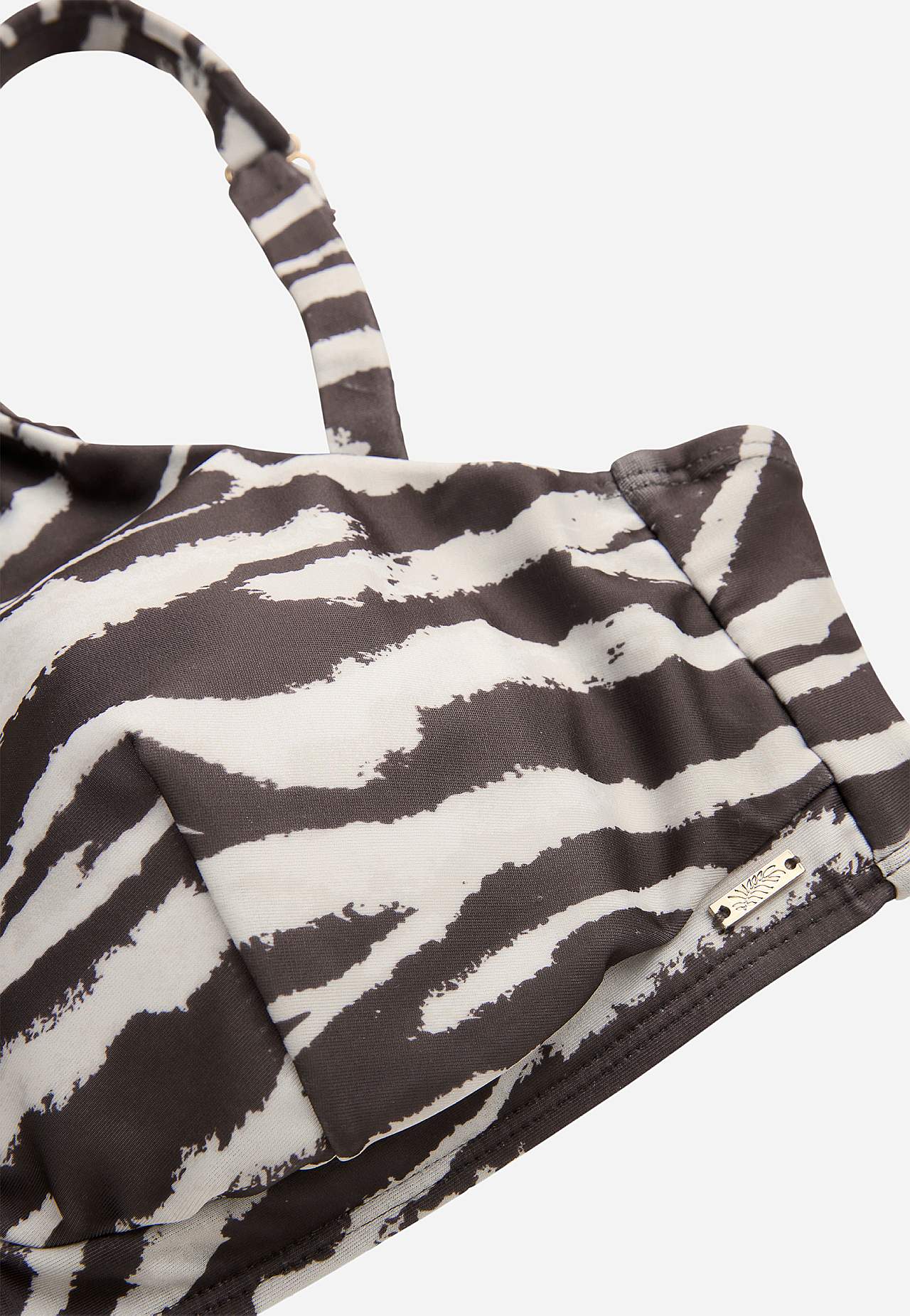 Wzorzysty biustonosz bikini | Cellbes