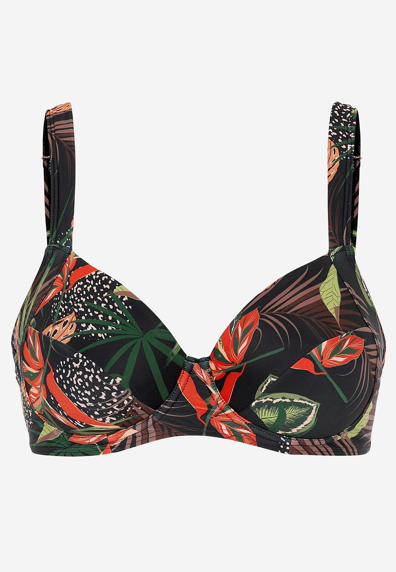 Wzorzysty i nieuszytwniony biustonosz bikini | Cellbes